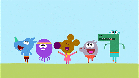Hey duggee cbeebies excited GIF - Find on GIFER