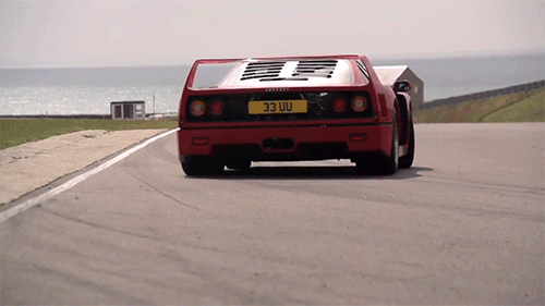 Cars ferrari f40 GIF - Find on GIFER