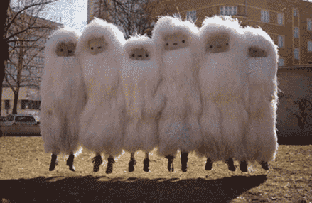 GIF hover monster crew - animated GIF on GIFER