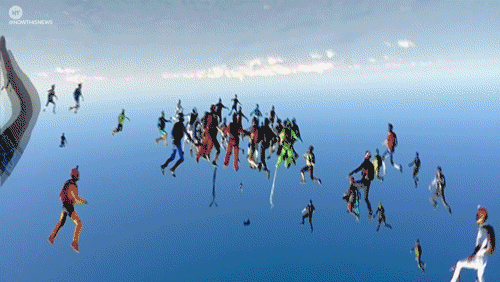 Sky falling sports GIF - Find on GIFER