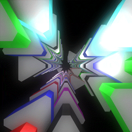 GIF spectrum after effects tunnel - animated GIF on GIFER