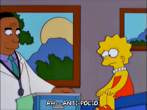 Vaccine homer simpson lisa simpson GIF - Find on GIFER
