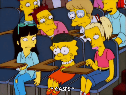Lisa simpson episode 20 school GIF - Find on GIFER