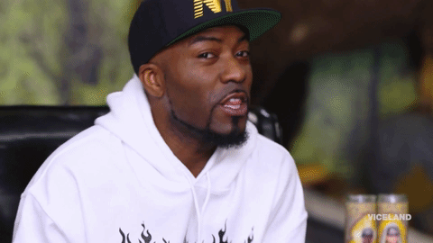 Allegedly air quotes reactions GIF - Find on GIFER