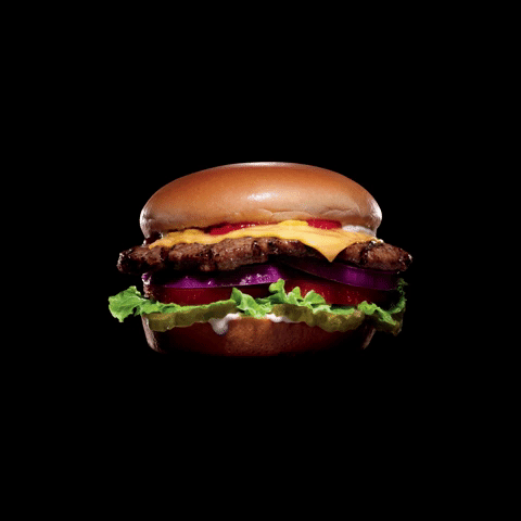 Burger cheeseburger grilling GIF - Find on GIFER
