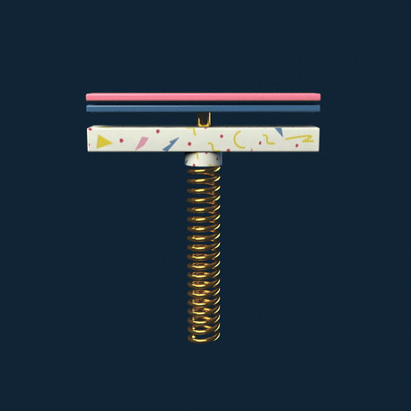 T typographic 3dtype GIF - Find on GIFER