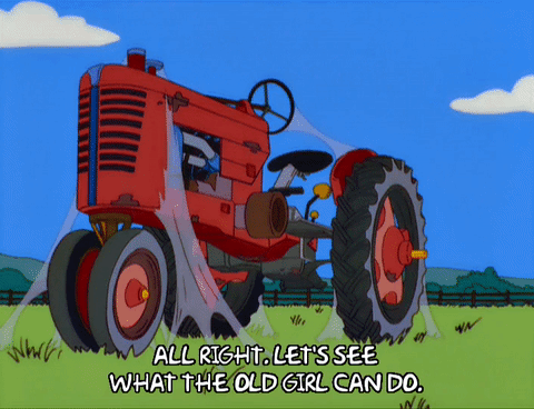 Tractor farmer overalls GIF - Find on GIFER