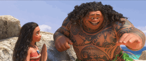 Moana maui animation GIF - Find on GIFER