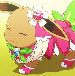 Eevee pokemon pokegraphic GIF - Find on GIFER