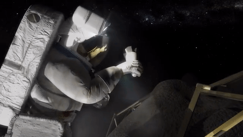 Astronaut astronauts space GIF - Find on GIFER