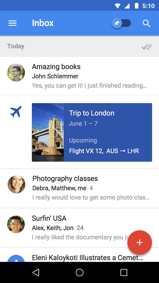 Inbox app trip GIF - Find on GIFER