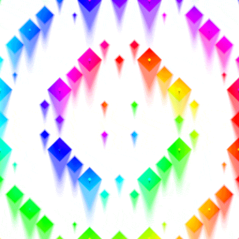 Rainbow motion graphics blender GIF - Find on GIFER