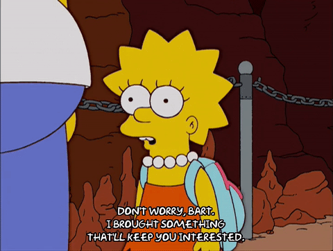 GIF homer simpson happy lisa simpson - animated GIF on GIFER