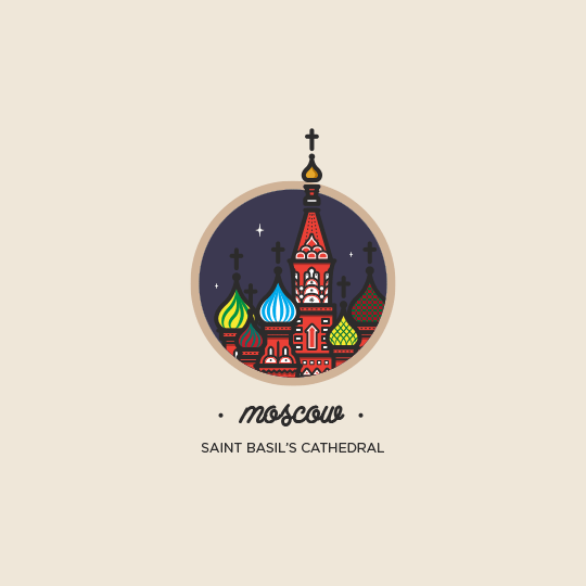 Moscow animation design GIF - Find on GIFER