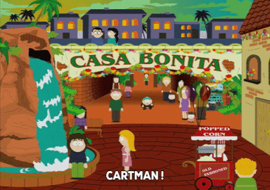 Casa bonita eric cartman running GIF - Find on GIFER