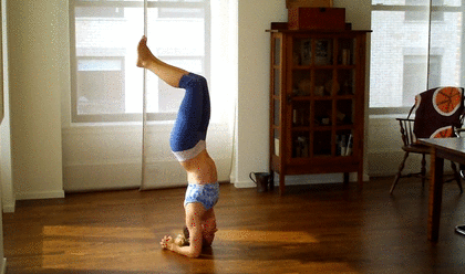 Fitness yoga exercise GIF - Find on GIFER