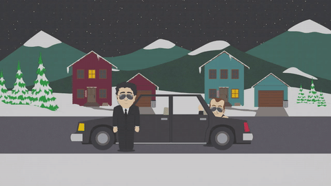 GIF car houses officers - animated GIF on GIFER