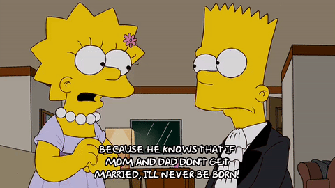 Bart simpson lisa simpson sad GIF - Find on GIFER