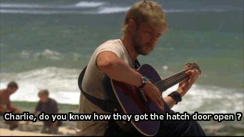 Charlie pace lost tv show sohayb godus GIF - Find on GIFER