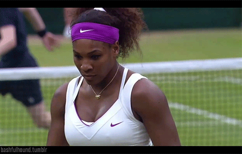 GIF serena williams page king - animated GIF on GIFER
