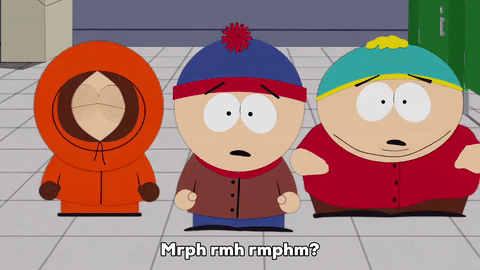 Mumbling eric cartman GIF - Find on GIFER