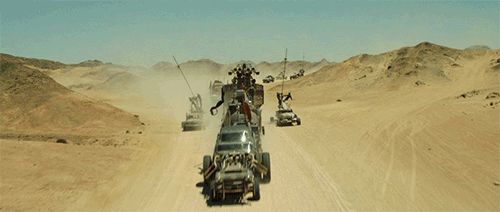 2015 behind the scenes mad max GIF - Find on GIFER