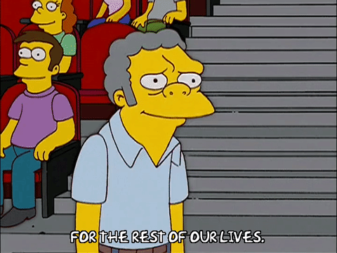 GIF episode 5 season 14 moe szyslak - animated GIF on GIFER