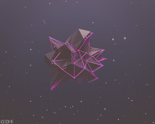 3d polygon loop GIF - Find on GIFER