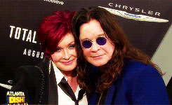 Ozzy osbourne sharon osbourne couple GIF - Find on GIFER