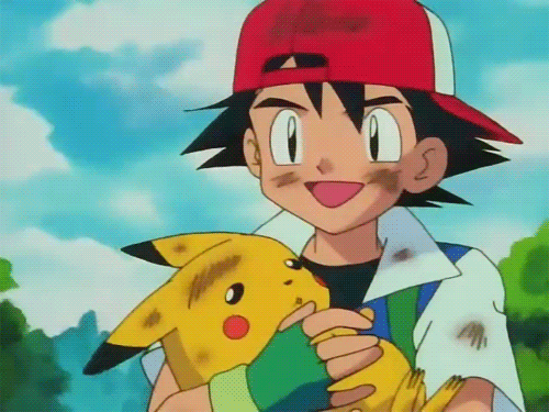 Pikachu Crying For Ash Gif