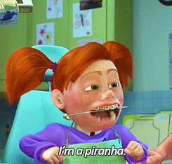 Piranha finding nemo movie GIF on GIFER - by Brajinn