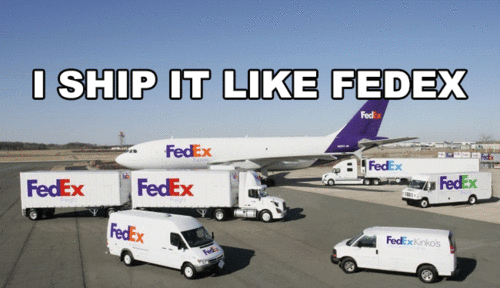 GIF fedex ship shipping - animated GIF on GIFER