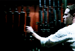 American Psycho Flexing Gif