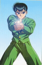 GIF yusuke urameshi yu yu hakusho kurama - animated GIF on GIFER