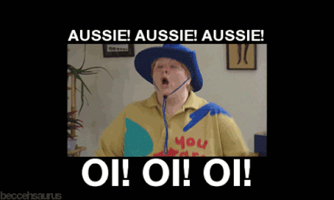 Aussie GIF - Find on GIFER