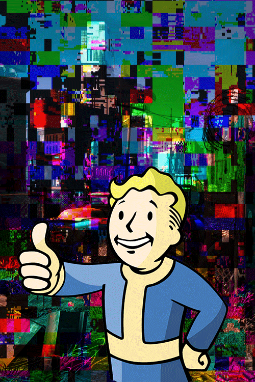 Fallout vault boy kotutohum GIF - Find on GIFER