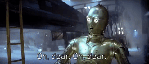 GIF the empire strikes back c3po c 3po - animated GIF on GIFER