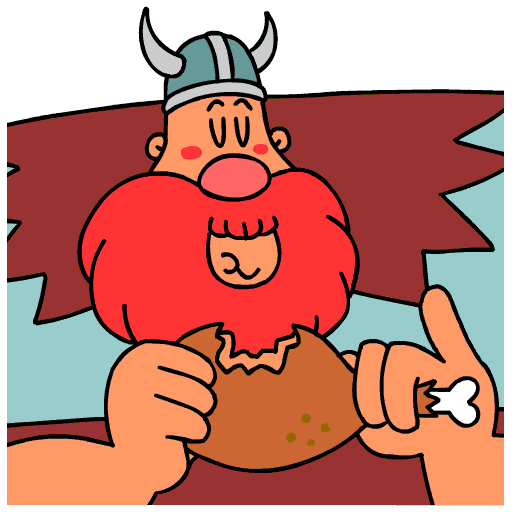 Sticker viking GIF - Find on GIFER