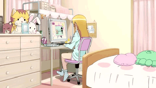 Anime Computer Gif Anime Pc GIFs | Tenor