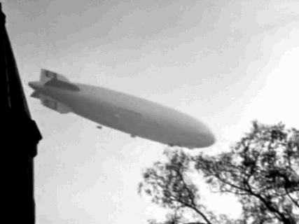Hindenburg airship vintage GIF - Find on GIFER