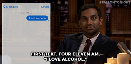 Aziz Ansari Smile Gif