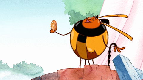 GIF kikattava kakkiainen termite laughing - animated GIF on GIFER