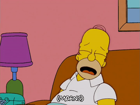Sleeping homer simpson episode 18 GIF - Find on GIFER
