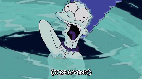 Drowning 20x20 marge simpson GIF - Find on GIFER