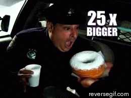 GIF donut cop - animated GIF on GIFER
