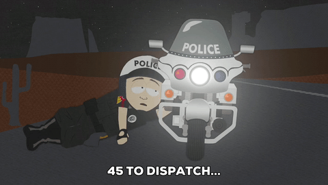 GIF fall police hurt - animated GIF on GIFER