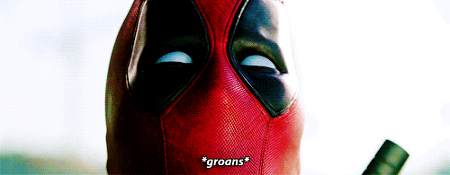 Groan deadpool ryan reynolds GIF - Find on GIFER