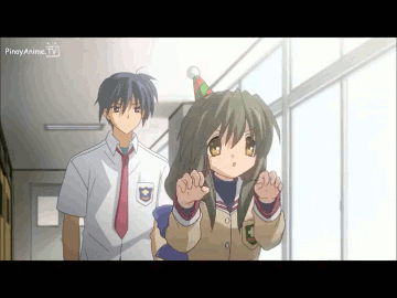 Anime clannad fuko ibuki GIF - Find on GIFER
