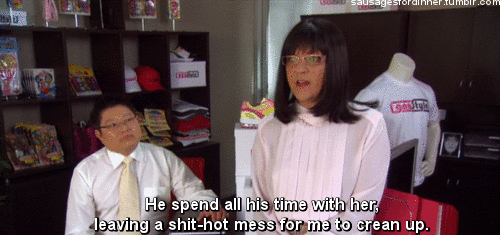 GIF television chris lilley angry boys - animated GIF on GIFER