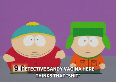 GIF angry eric cartman kyle broflovski - animated GIF on GIFER